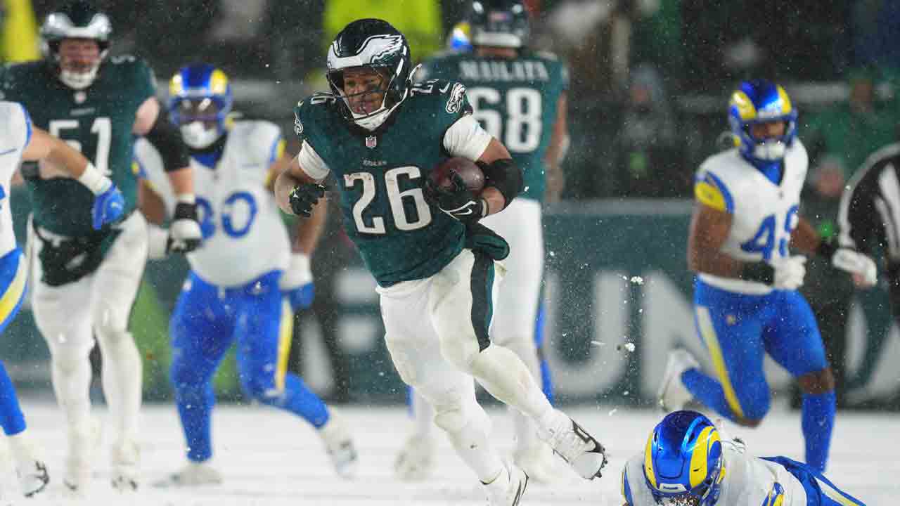 Eagles beat Rams, book date in NFC Championship vs. Commanders