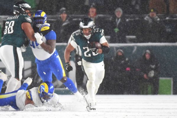 Eagles hold on vs. Rams to advance to NFC Championship Game