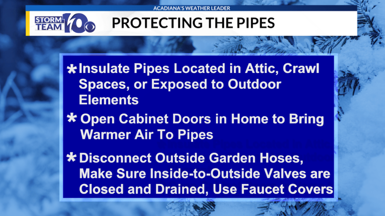 Historic snowstorm coming to Acadiana on Tuesday