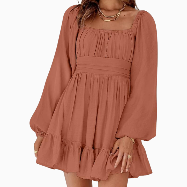 Earth Tone Dresses that Perfect for Brunch