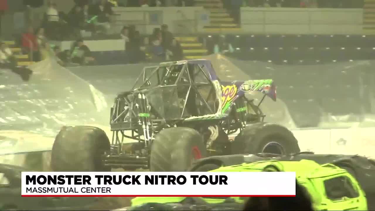 MassMutual Center hosts Monster Truck Nitro Tour