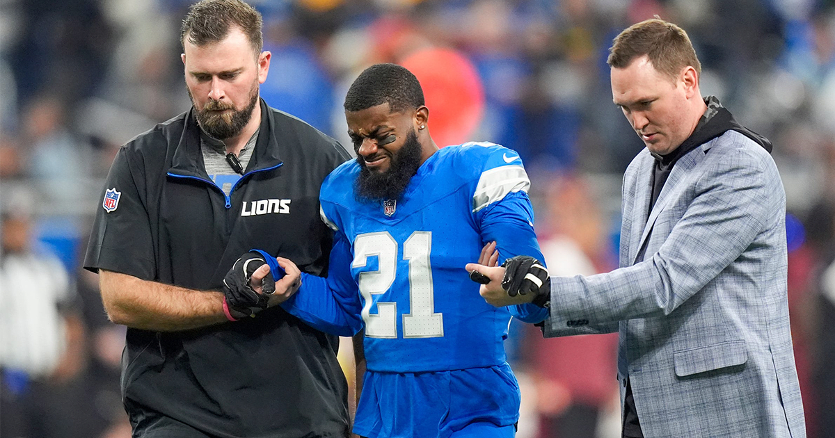 Amik Robertson injury update: Lions CB undergoes surgery for broken arm ...