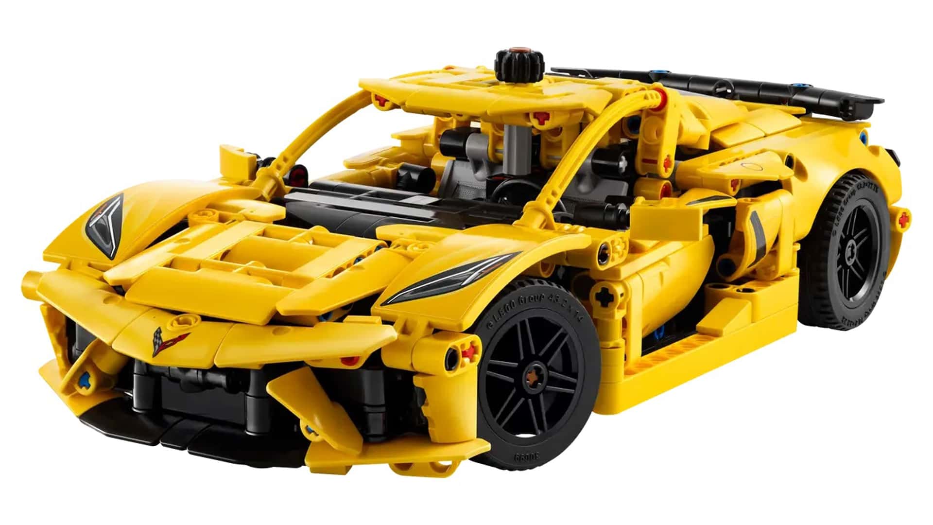 Lego's New Corvette Comes With Moving Pistons and a Working Steering Wheel