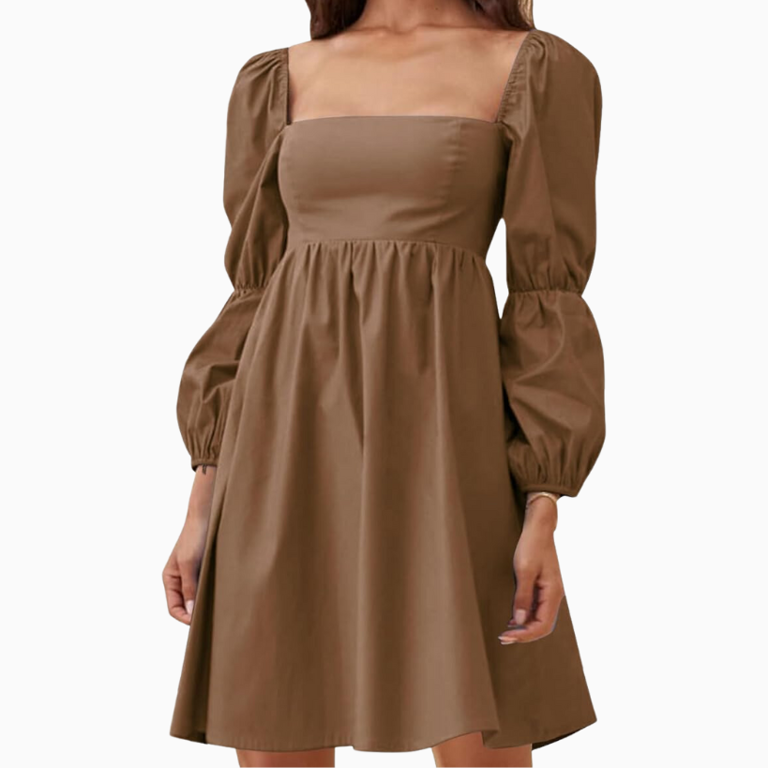 Earth Tone Dresses that Perfect for Brunch