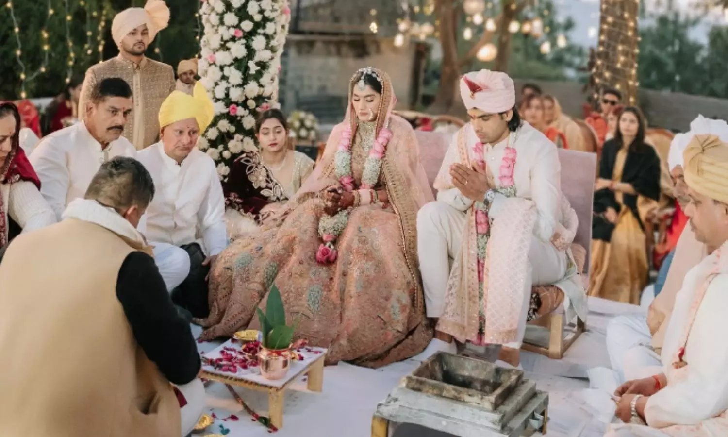 Who is Himani Mor? Neeraj Chopra's newly-wed wife