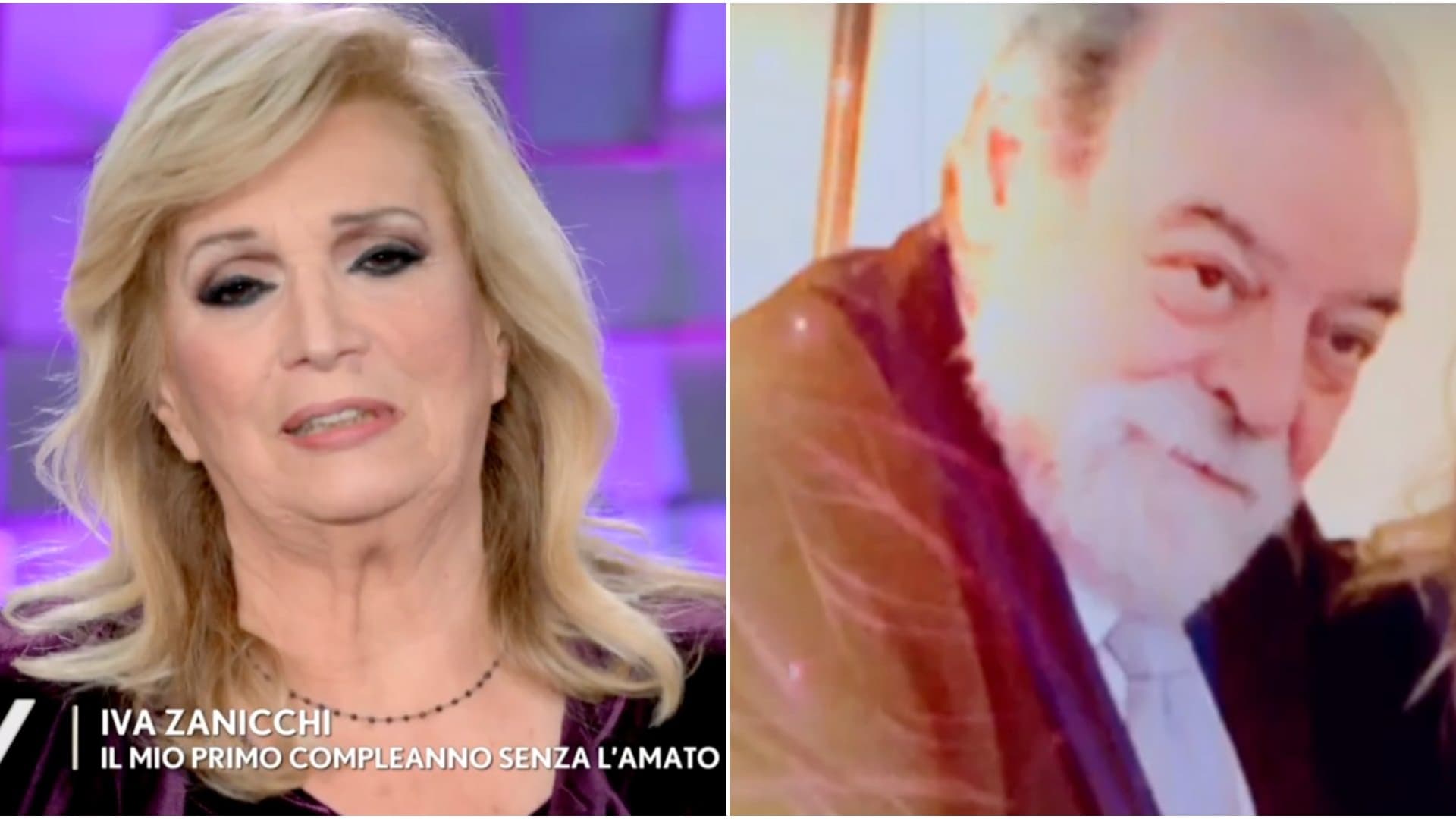 Iva Zanicchi a Verissimo: il commovente ricordo del compagno Fausto Pinna