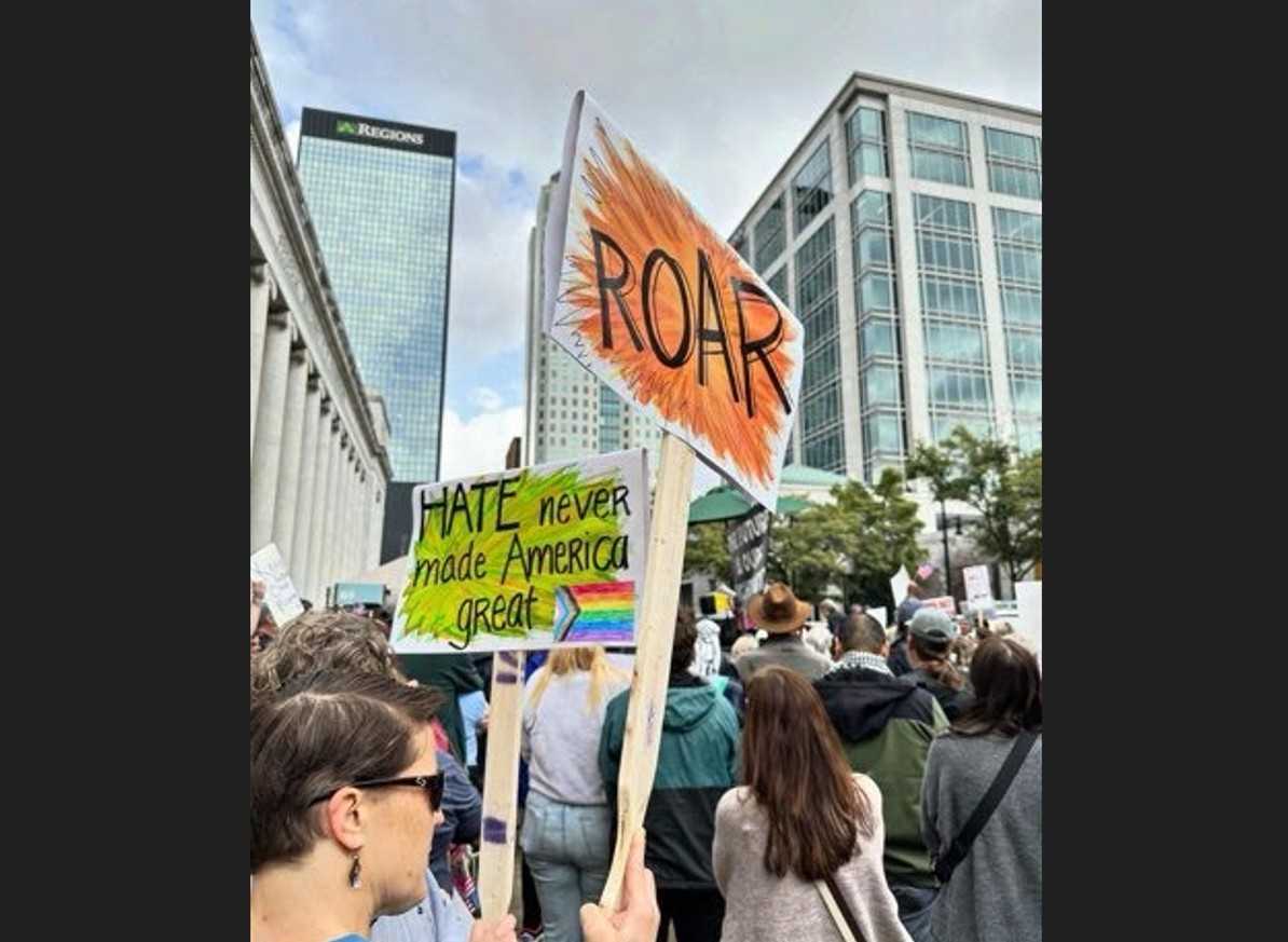 Peaceful rally held in Birmingham in honor of Martin Luther King Jr.