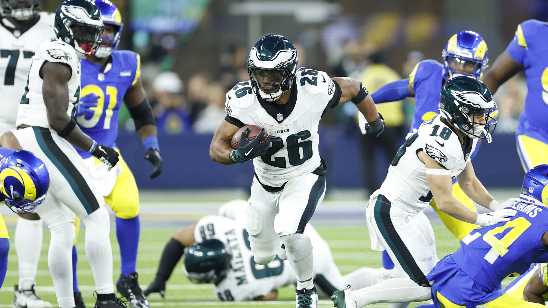 NFC Divisional Round: Los Angeles Rams @ Philadelphia Eagles Live ...