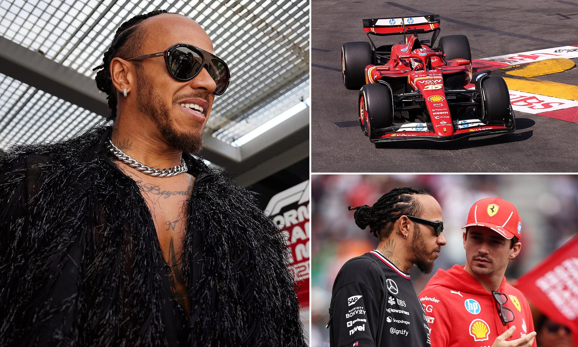 Revealed: Lewis Hamilton will finally drive a Ferrari for the FIRST ...