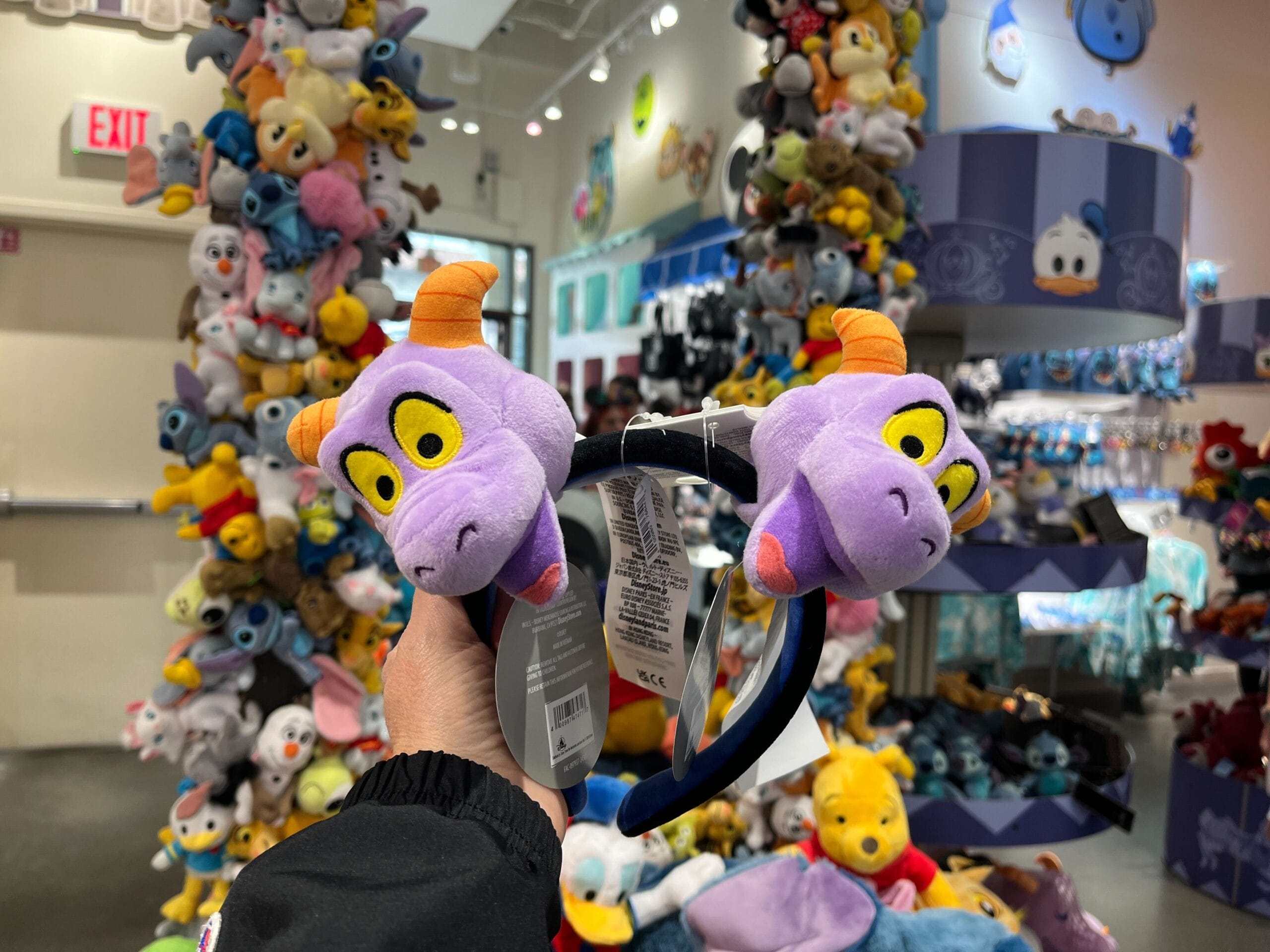 NEW Figment Plush Added to Custom Character Headband Options at Disney ...