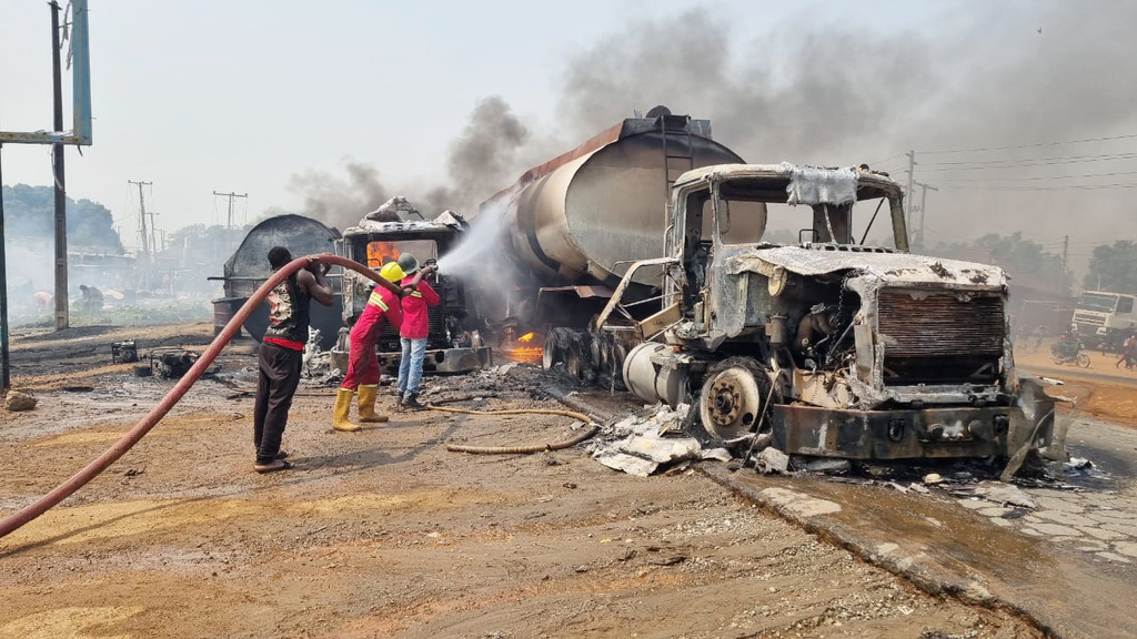 Nigerian gasoline tanker explosion death toll rises to 86, with 55 ...