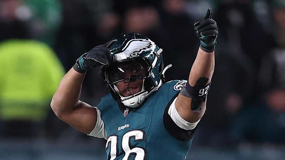 Eagles Star Saquon Barkley Trolls Rams' Jared Verse On Explosive ...