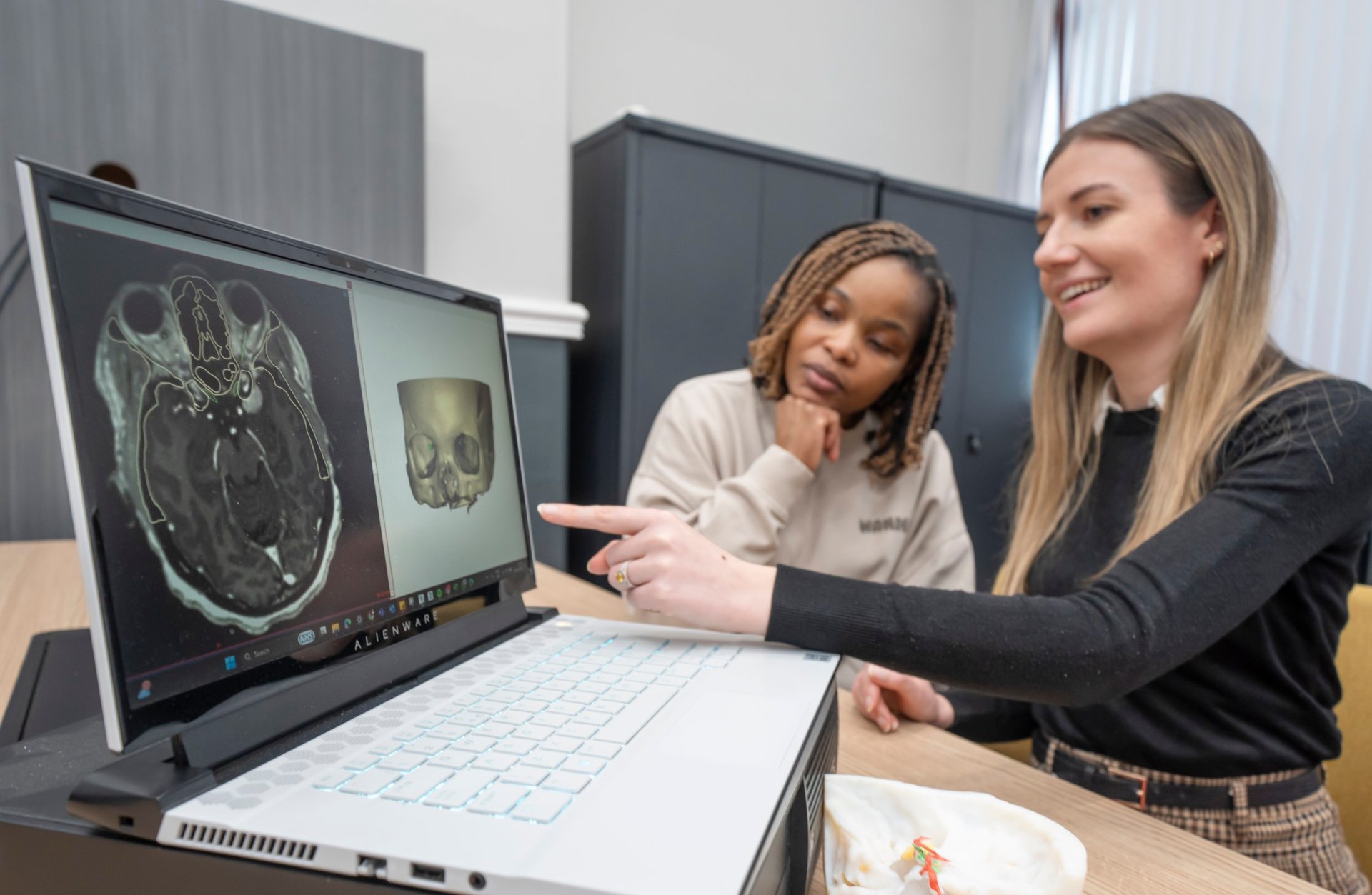 Tumour deep inside woman’s head removed through eye socket in UK-first ...