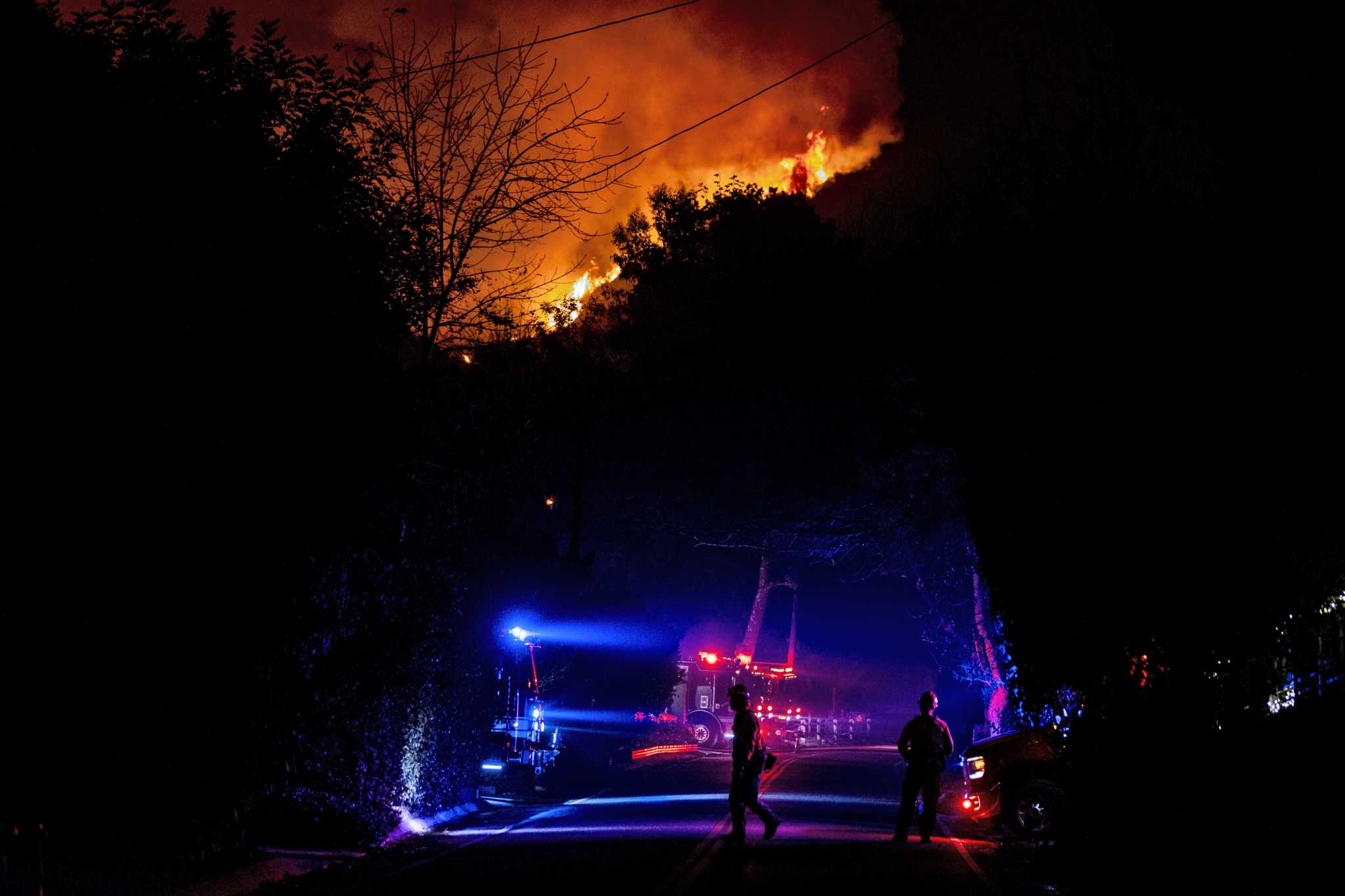 Couple driving fake fire truck arrested in L.A. for ‘impersonating ...