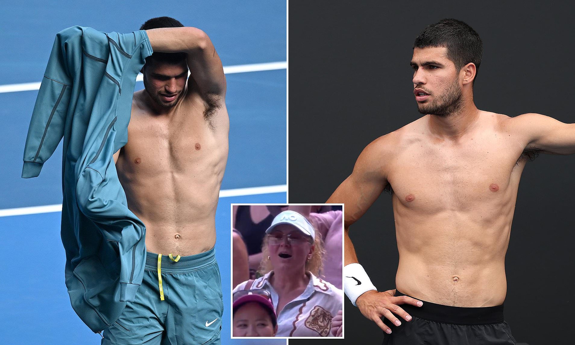 Australian Open fans are slammed for their reaction to 'over-sexualised ...