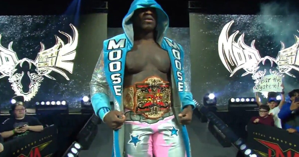 Moose Shows Off Details On New Custom TNA X-Division Title