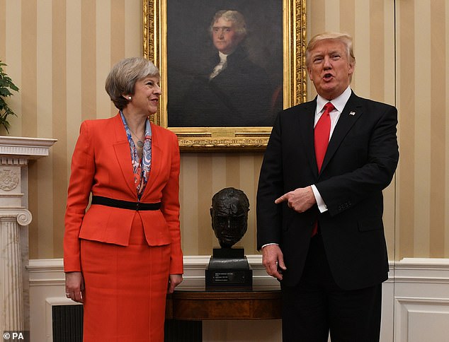 Farage says Trump WILL return Winston Churchill bust to Oval Office