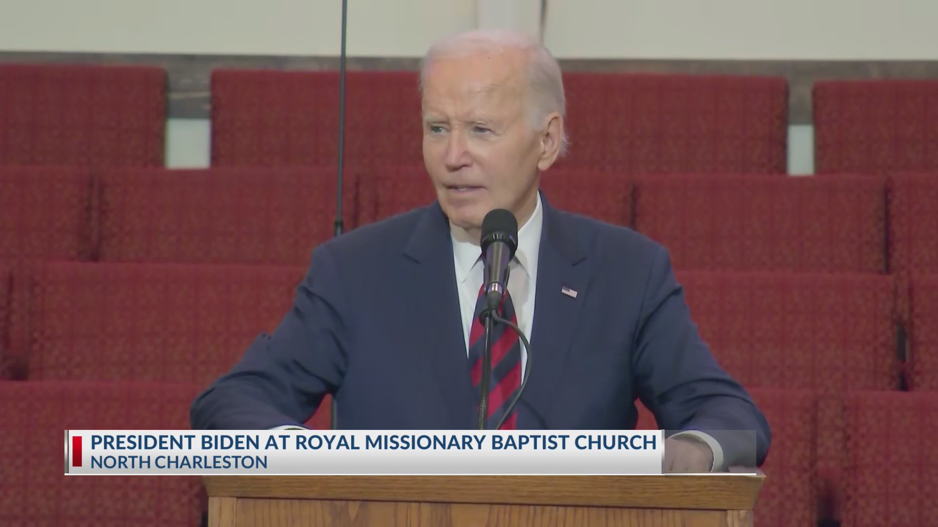 Biden spends final full day as president in Charleston