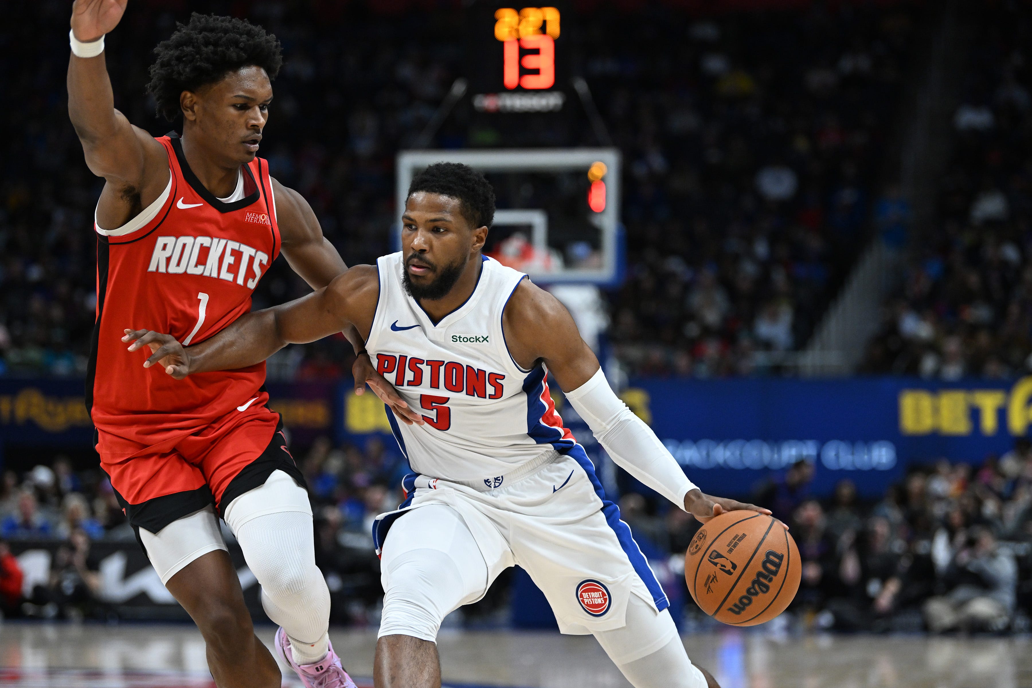 Detroit Pistons at Houston Rockets odds, picks and predictions