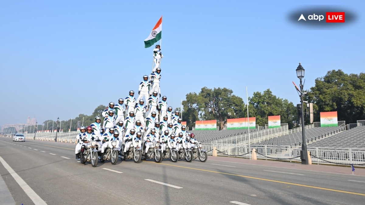 Tallest Human Pyramid On Wheels: Indian Army's Daredevils Set New World ...