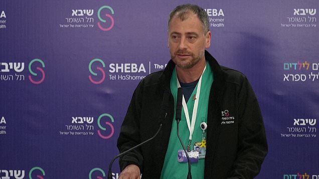 Head of recovery team gives updates on Israeli hostages' health