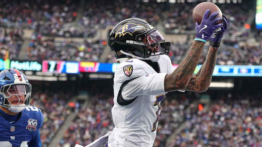 Ravens WR Injured in Playoff Loss
