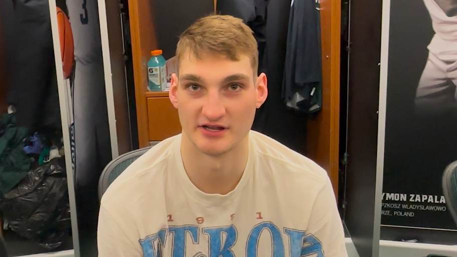 WATCH: Michigan State C Carson Cooper Speaks After Win Over Illinois