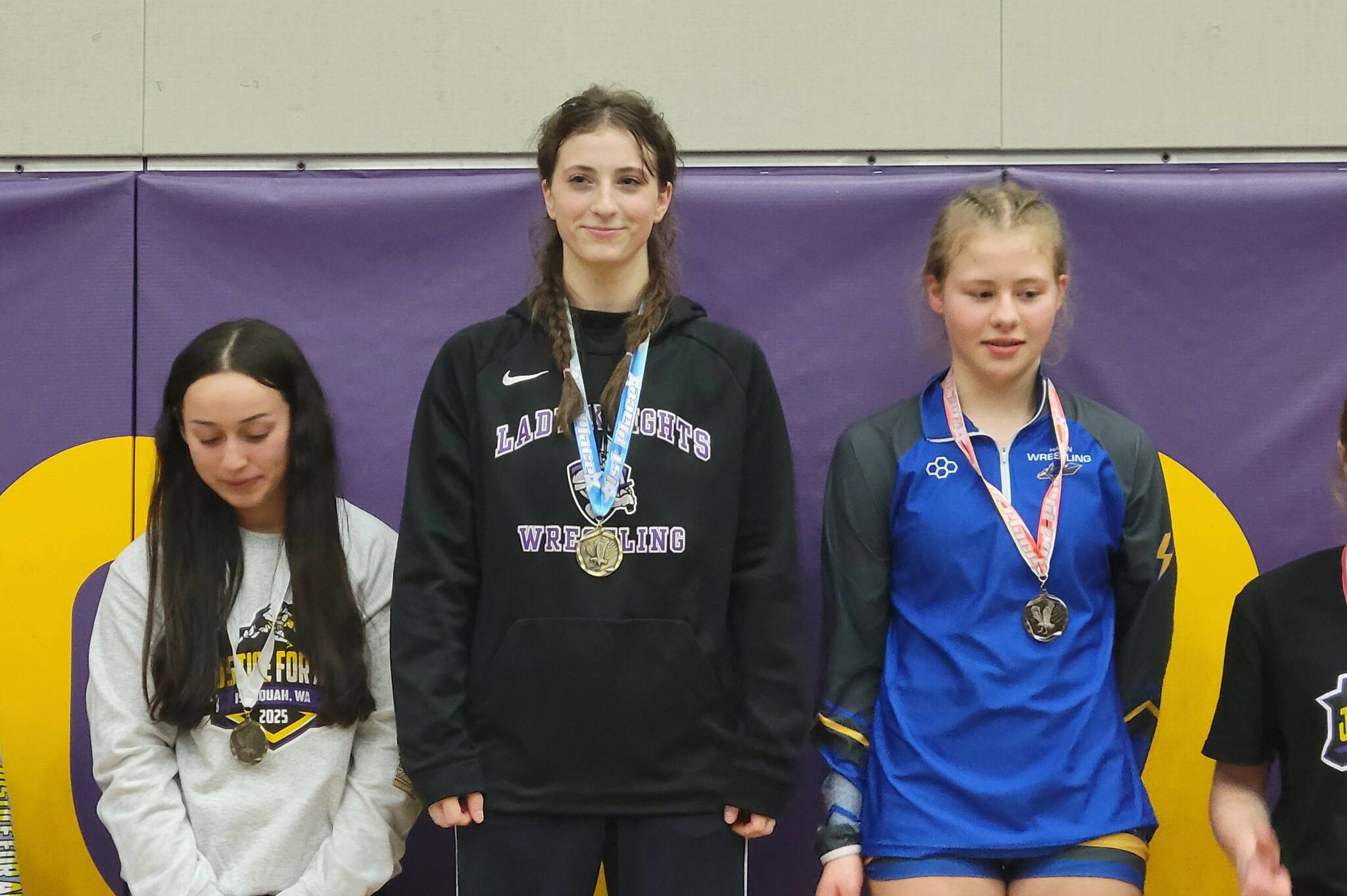 Kamiak girls grappler wins Justice for All