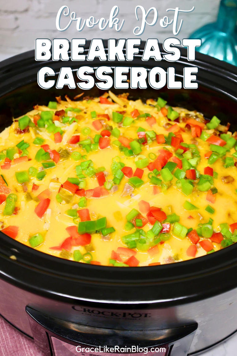 Overnight Crock Pot Breakfast Casserole