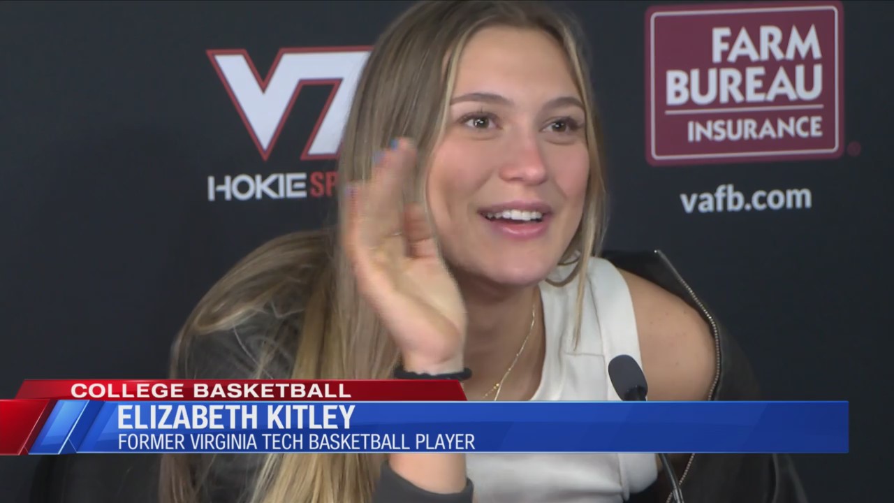 Virginia Tech retires Elizabeth Kitley's jersey