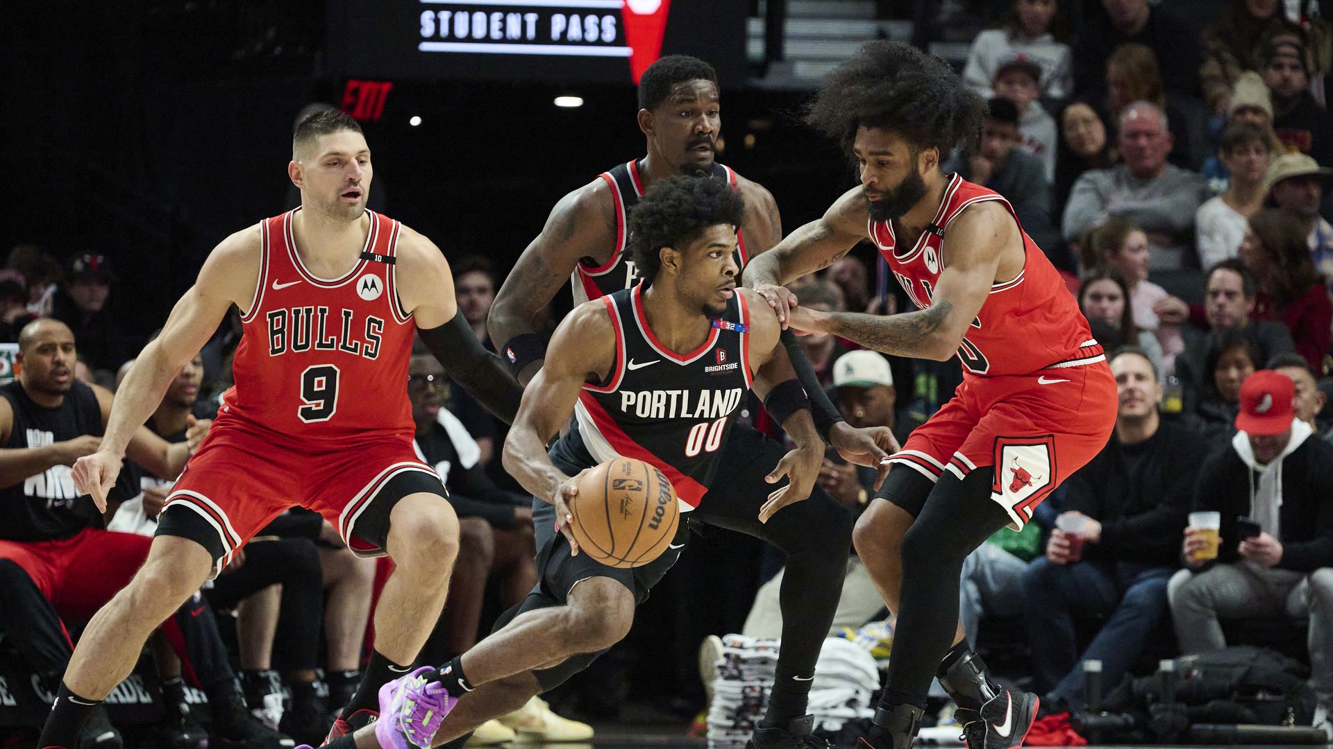 Blazers Outwork Bulls for Happy Win