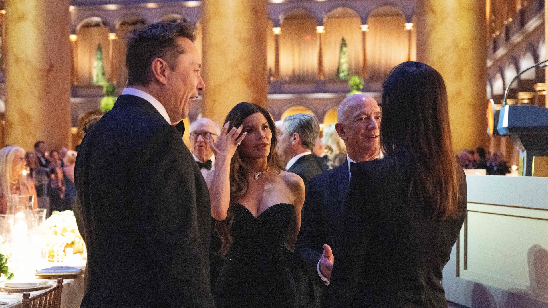 Donald Trump: Superreiche machen US-Präsident Aufwartung beim Candle ...