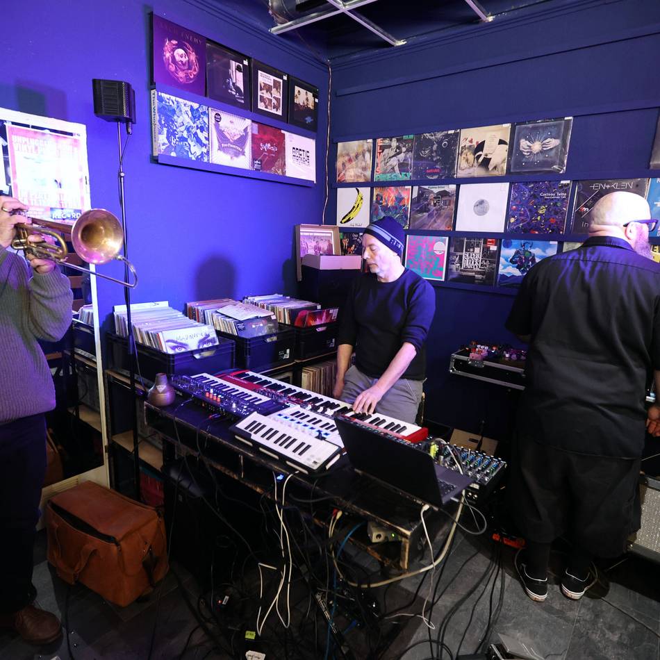 Das Byggesett Orchestra im Vinyl-Rausch