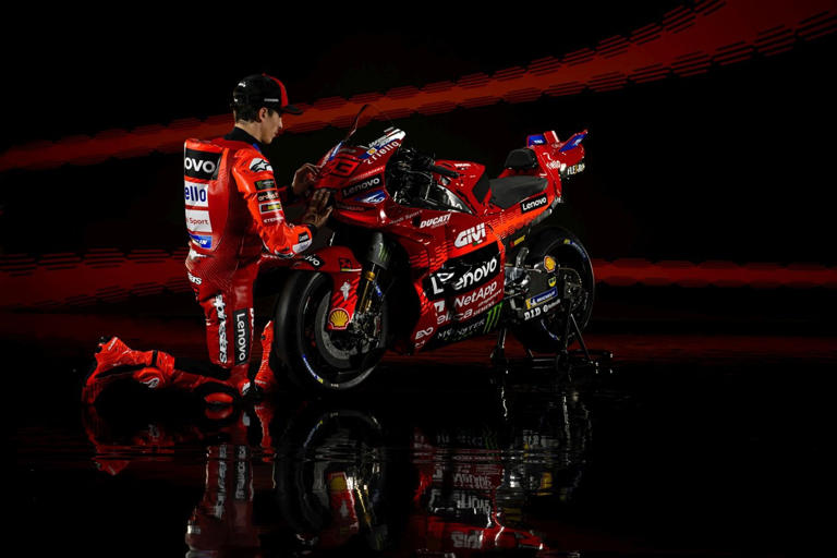 Ducati launches Bagnaia and Marquez's 2025 MotoGP bike in Italy