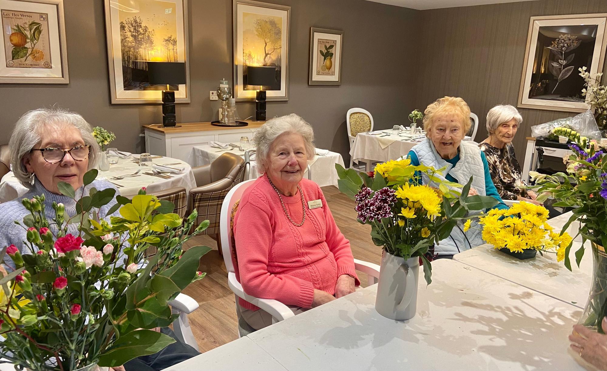 Bulwell care home embraces flower power