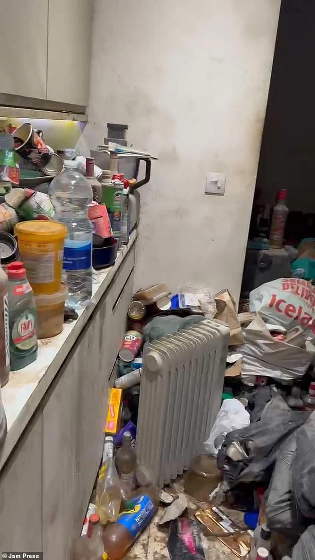 Tenant left bottles of urine and bags of faeces inside flat