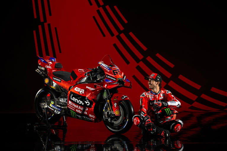 Ducati launches Bagnaia and Marquez's 2025 MotoGP bike in Italy
