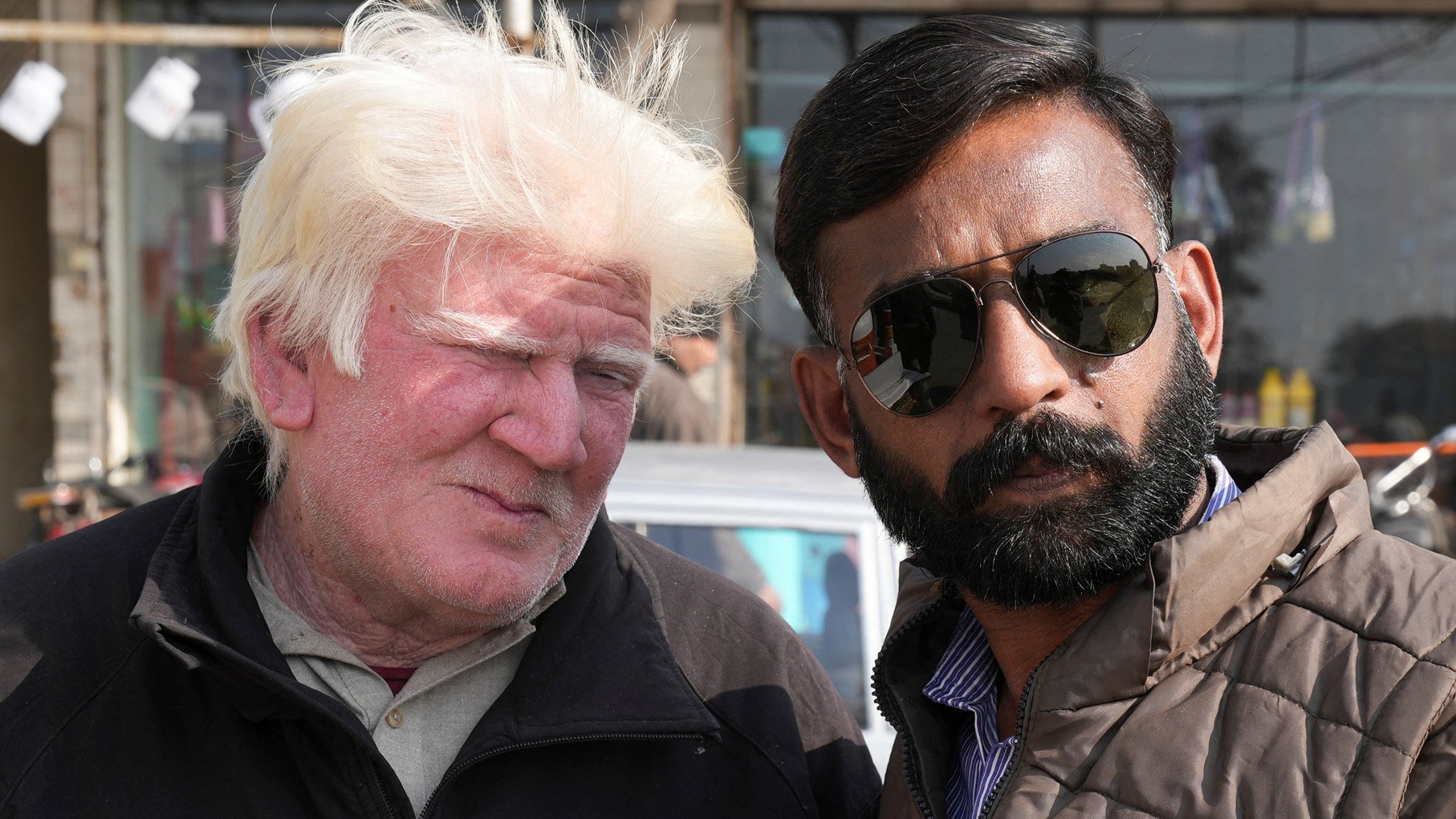 Donald Trump's 'twin' draws crowds selling desserts in Pakistan