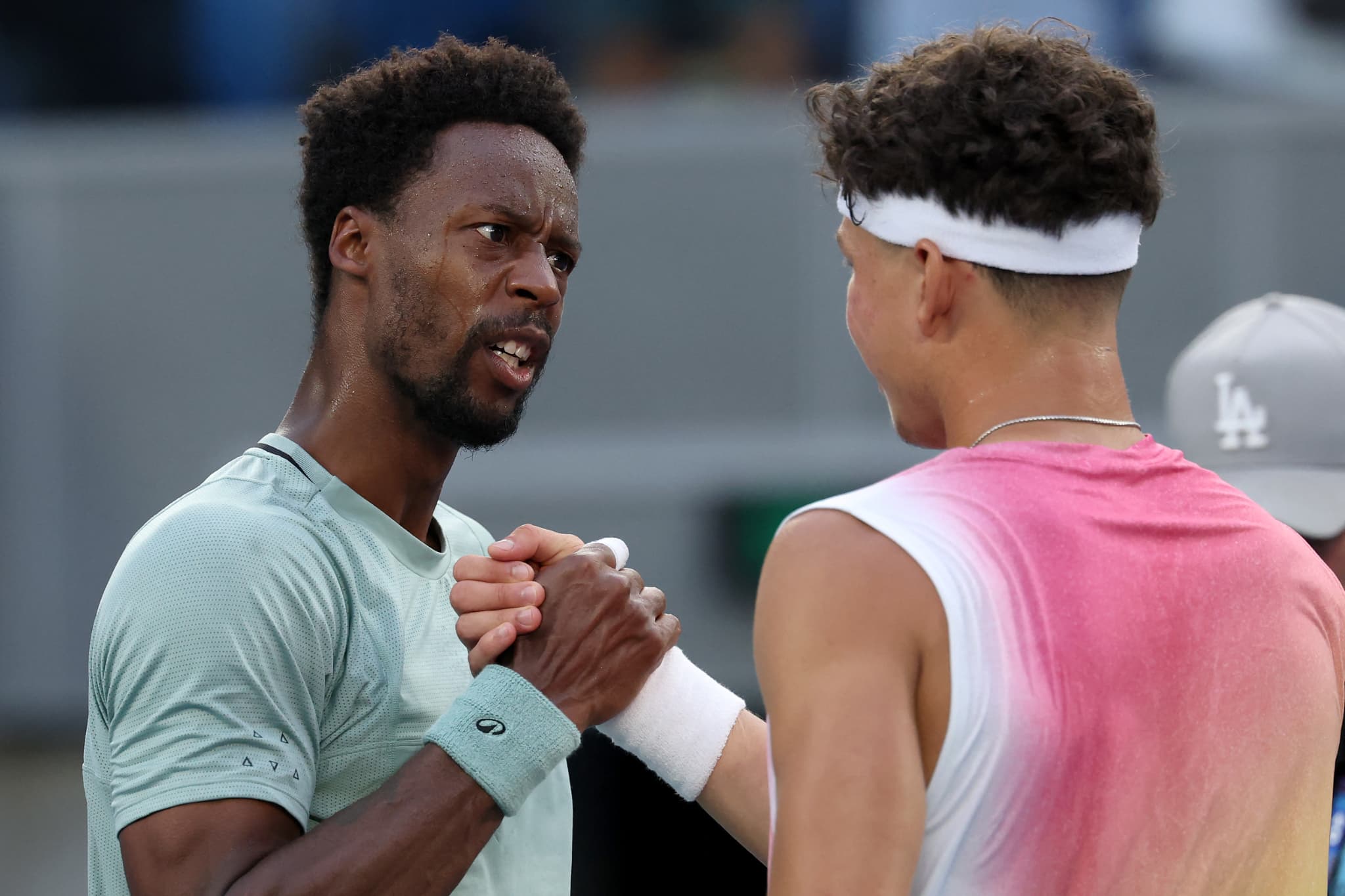 "Il a réussi à plus que m'épuiser", les explications d'un Monfils "au bout du rouleau" après son ...