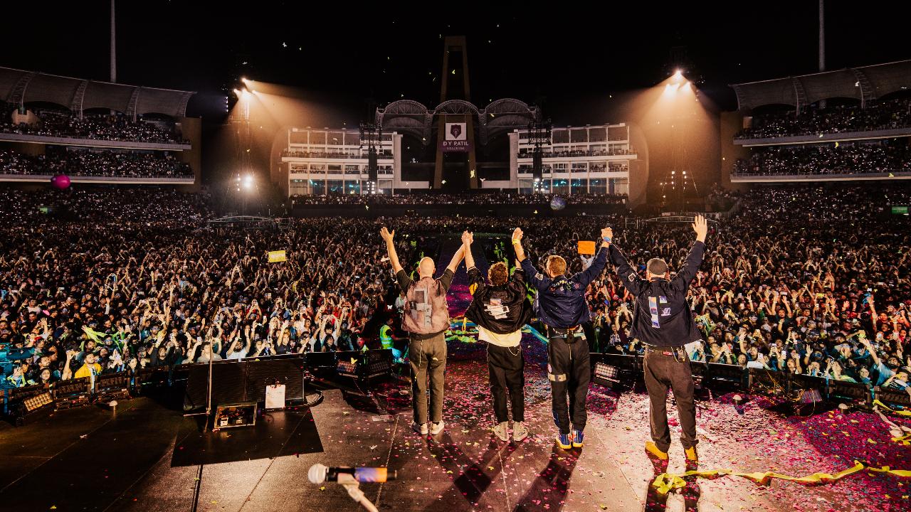 IN PHOTOS As Coldplay performs in Mumbai young and old fans light up ...