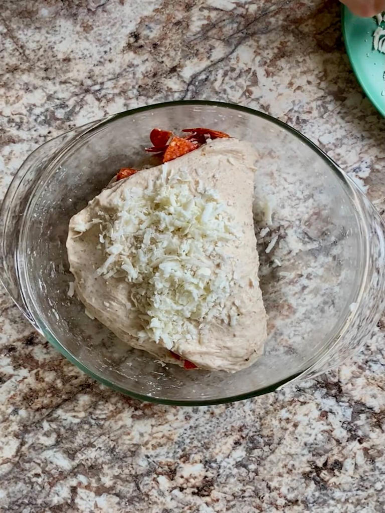 Sourdough Pizza Bread (Pepperoni Sourdough Bread)