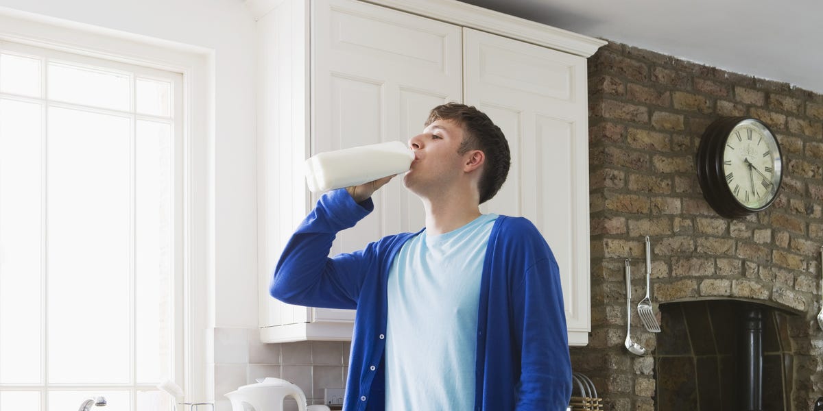 Il latte parzialmente scremato è il migliore per la salute mentale