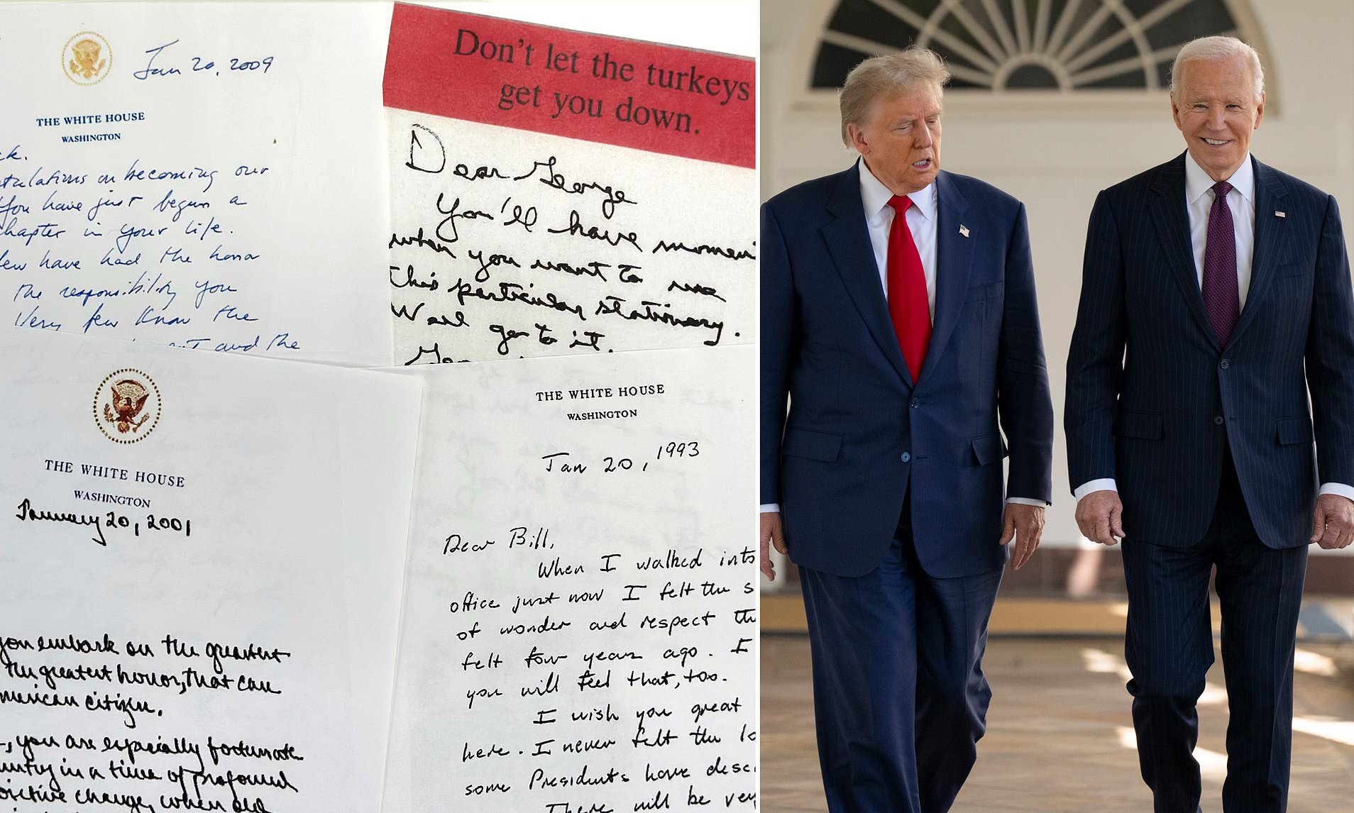 Joe Biden plans to leave Donald trump a letter in Oval Office