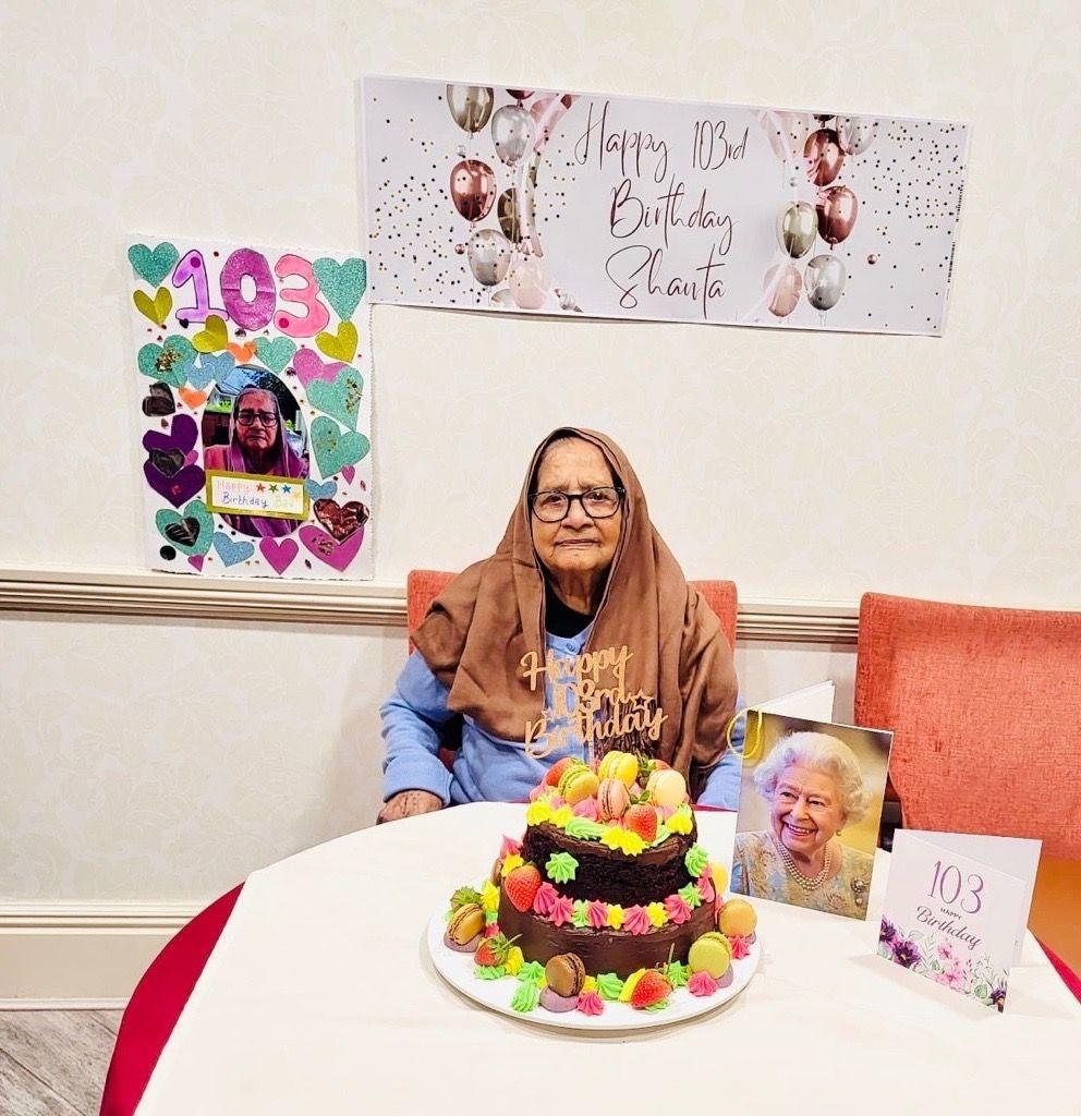 ‘Great genes, good family and a vegetarian diet’– Solihull care home ...