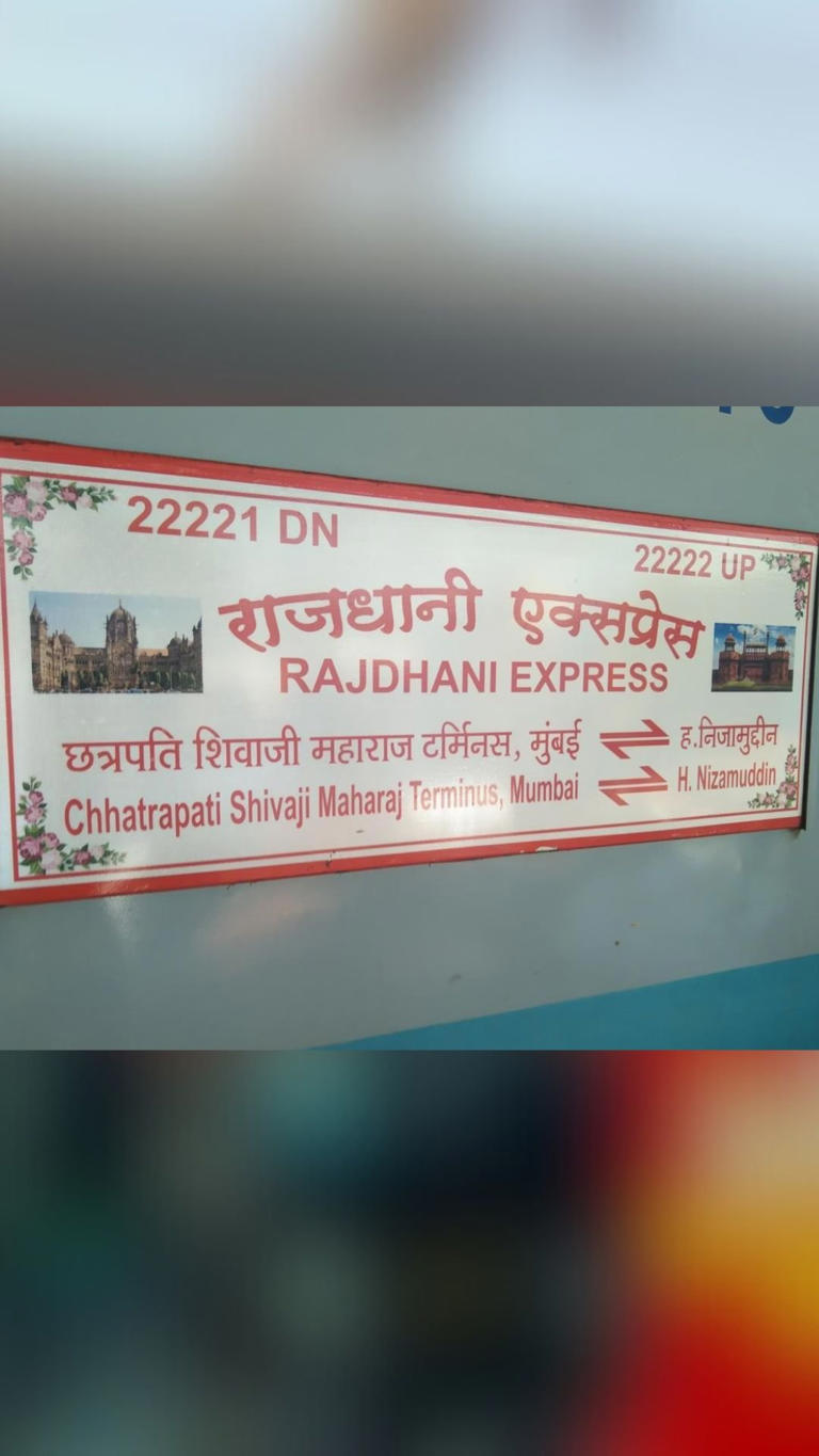 In Photos: Iconic CSMT-Hazrat Nizamuddin Rajdhani Express Marks 6 Years Of Speed, Comfort And ...