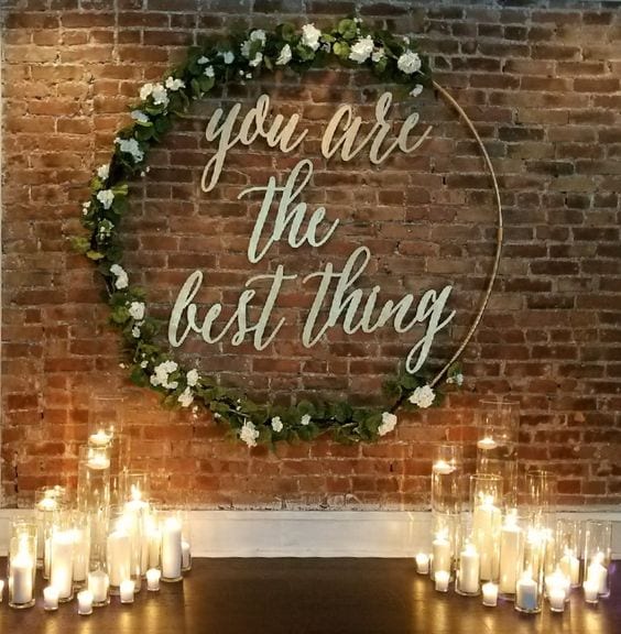 50 Stunning and Unique Wedding Backdrop Ideas