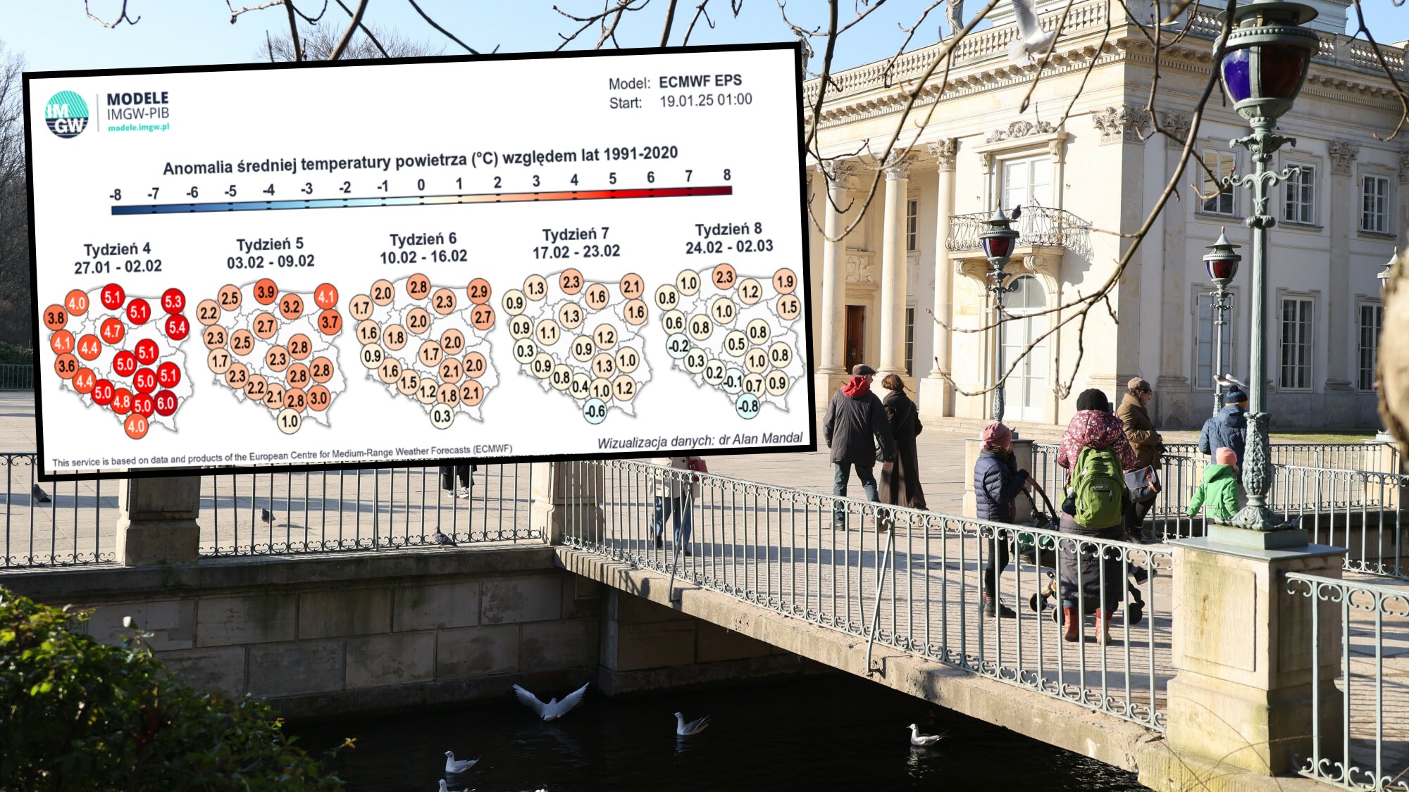 Pogodzie pomylą się pory roku. Takich prognoz nie było od bardzo dawna ...