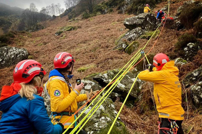 Mountain rescuers race to casualty near Edinburgh beauty spot in ...