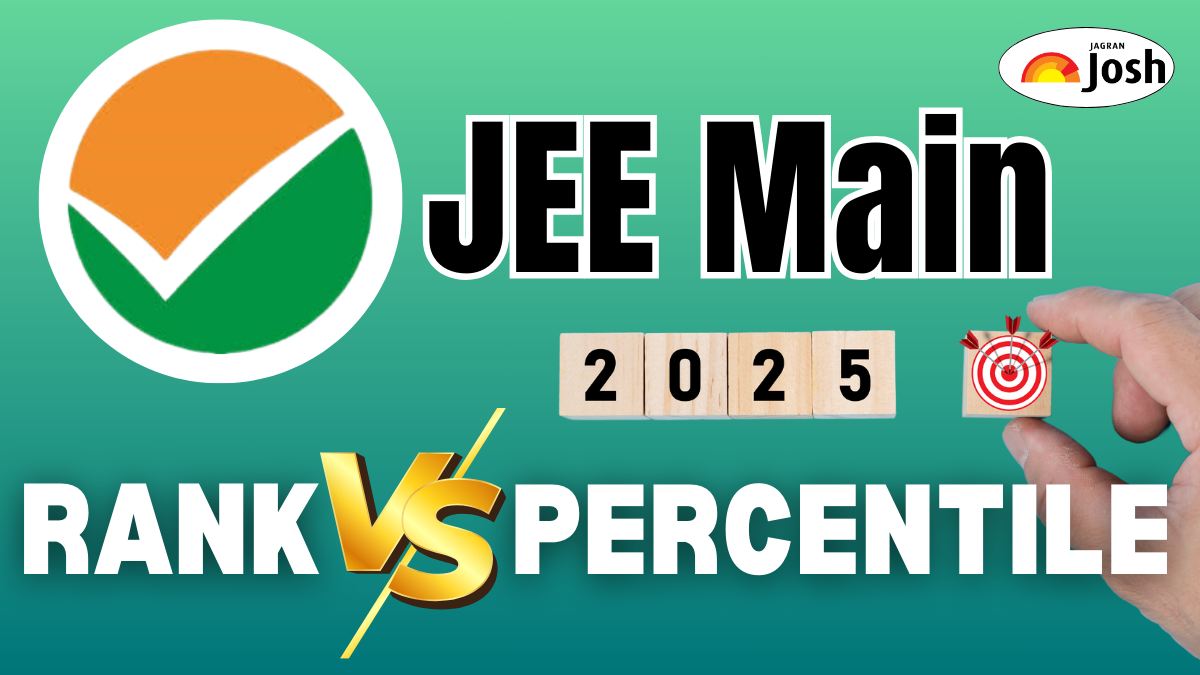 JEE Main Rank vs Percentile: Key Differences & How to Calculate Them