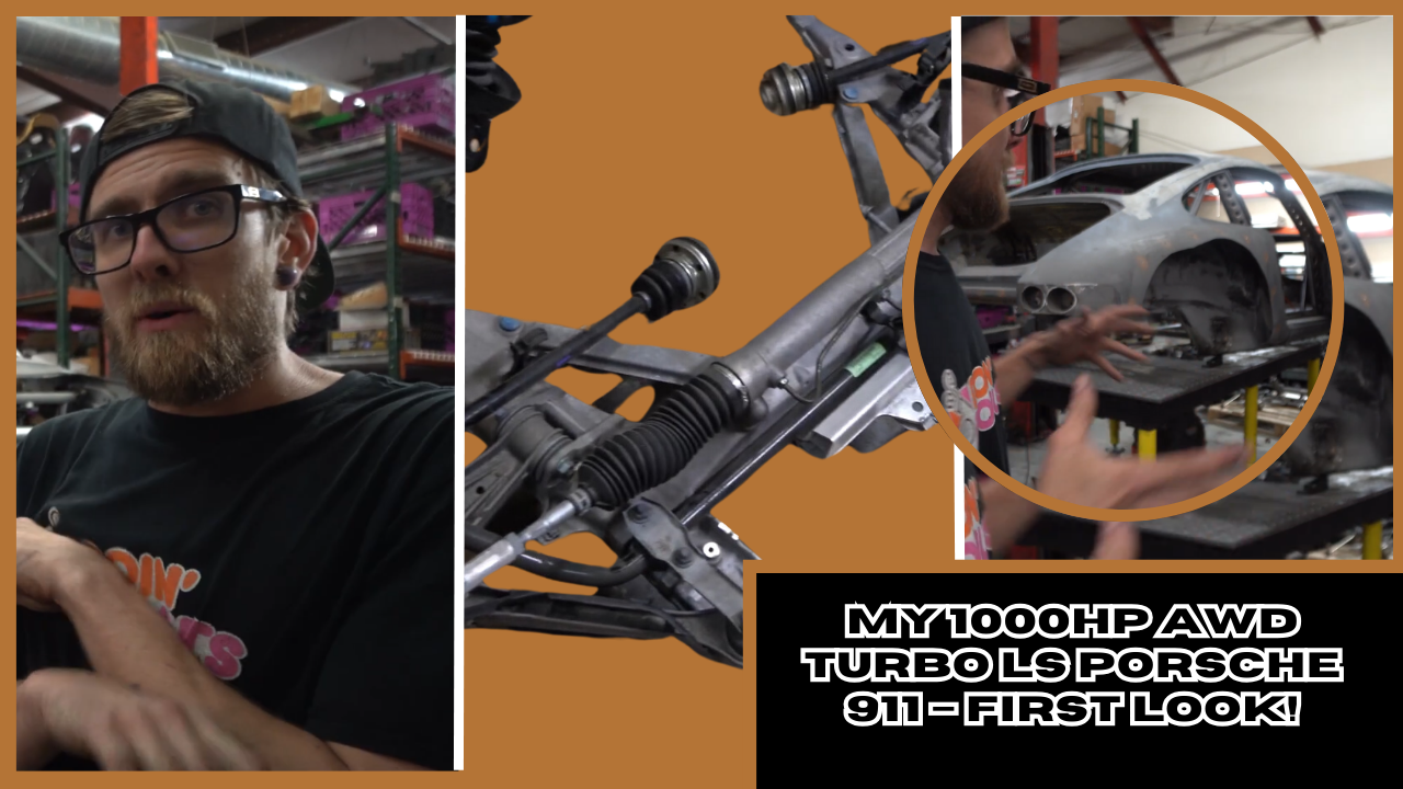 My 1000HP AWD Turbo LS Porsche 911 – First Look!